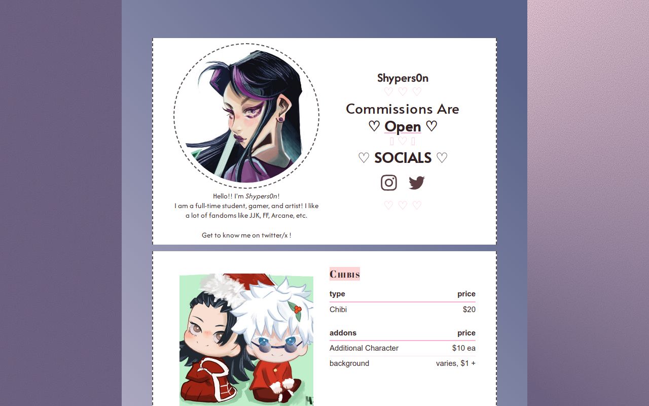 Shypers0n's Art Caard